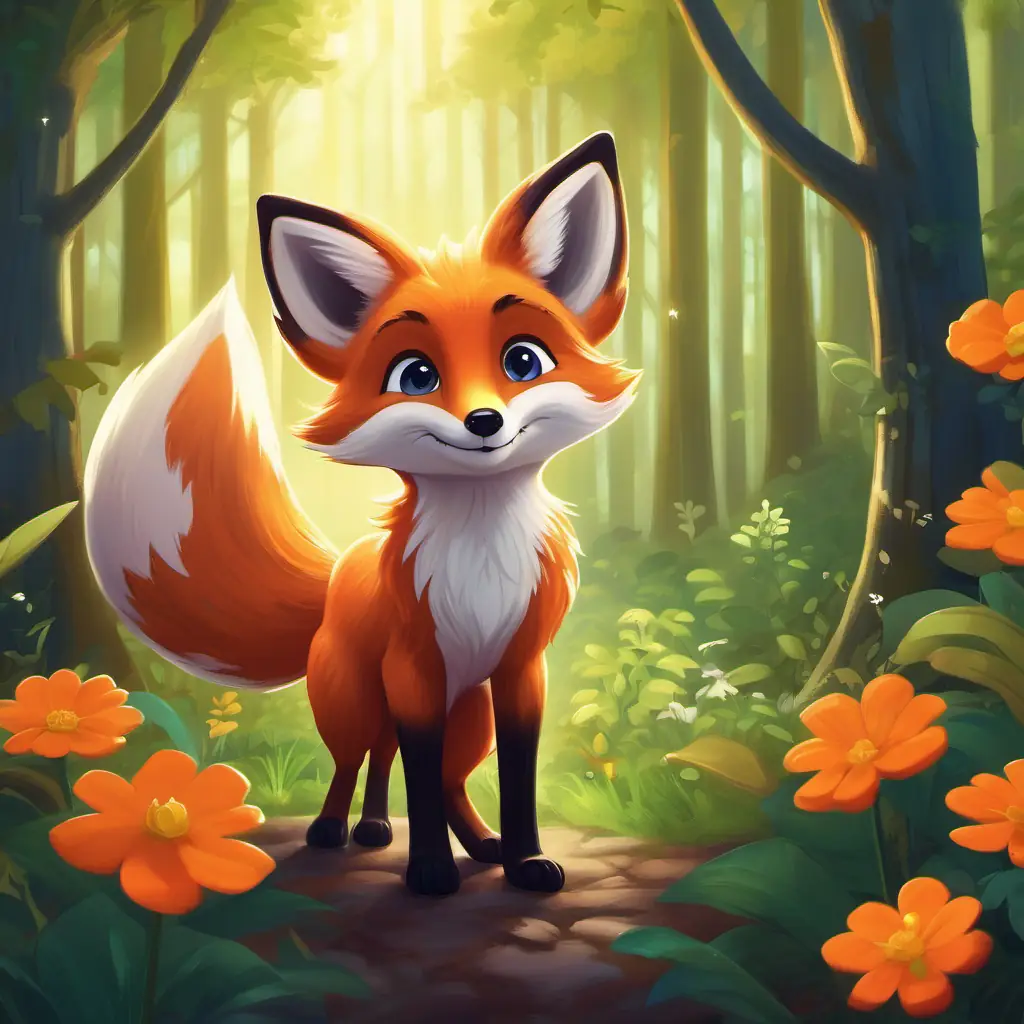 Flicker's Adventure in the Magical Forest