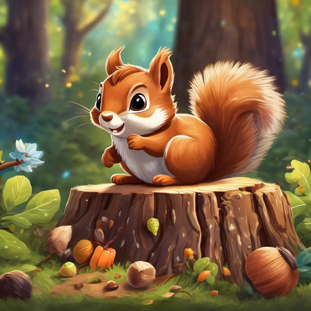 Bedtime Story | Sammy the Squirrel and the Shiny Adventure