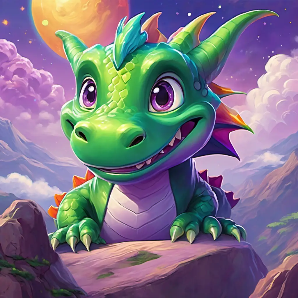 Dylan the Dragon's Space Adventure