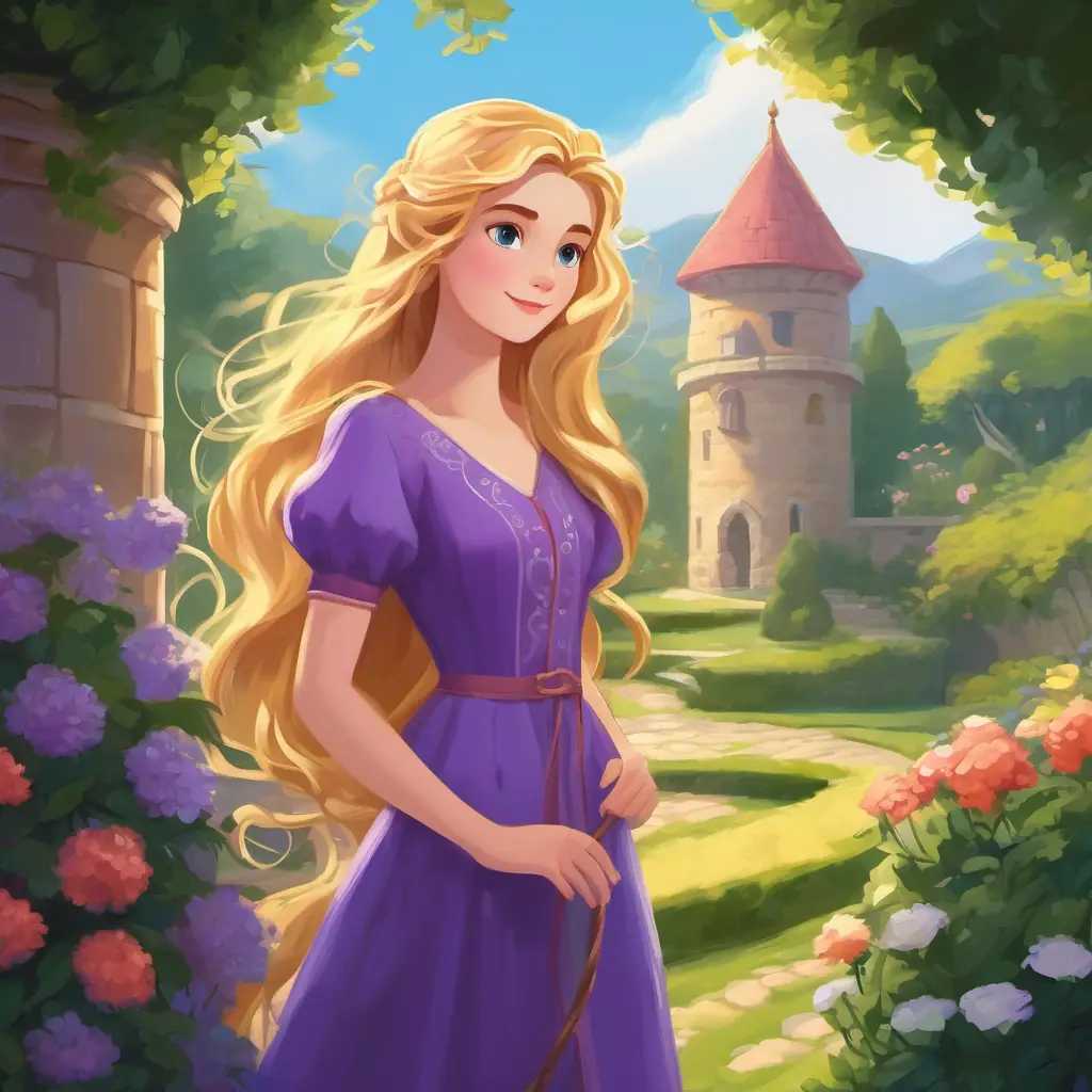 Bedtime Story | Rapunzel and the Flower Labyrinth