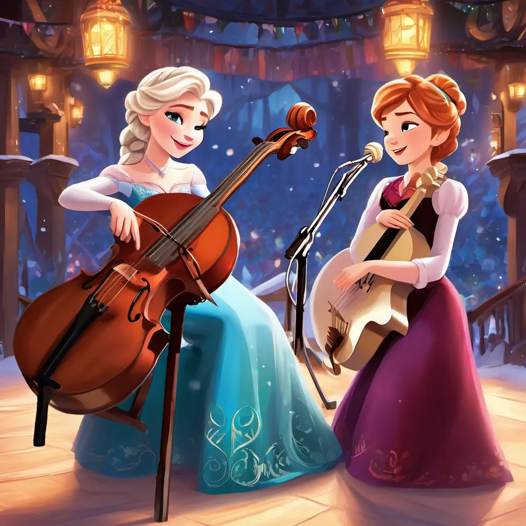 Elsa's Melodic Magic: A Frozen Tale of Enchanted Music | Storybooks