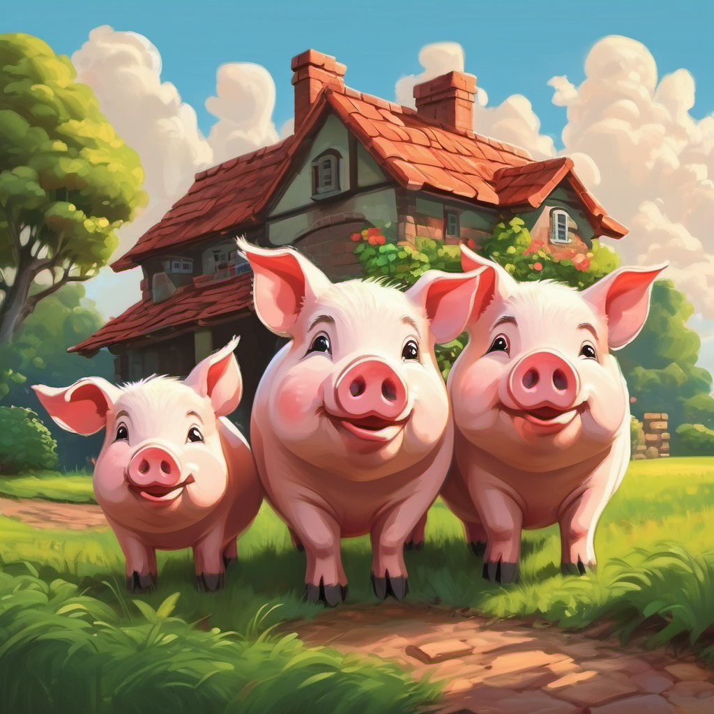 Bedtime Story | The Three Little Pigs & Savings