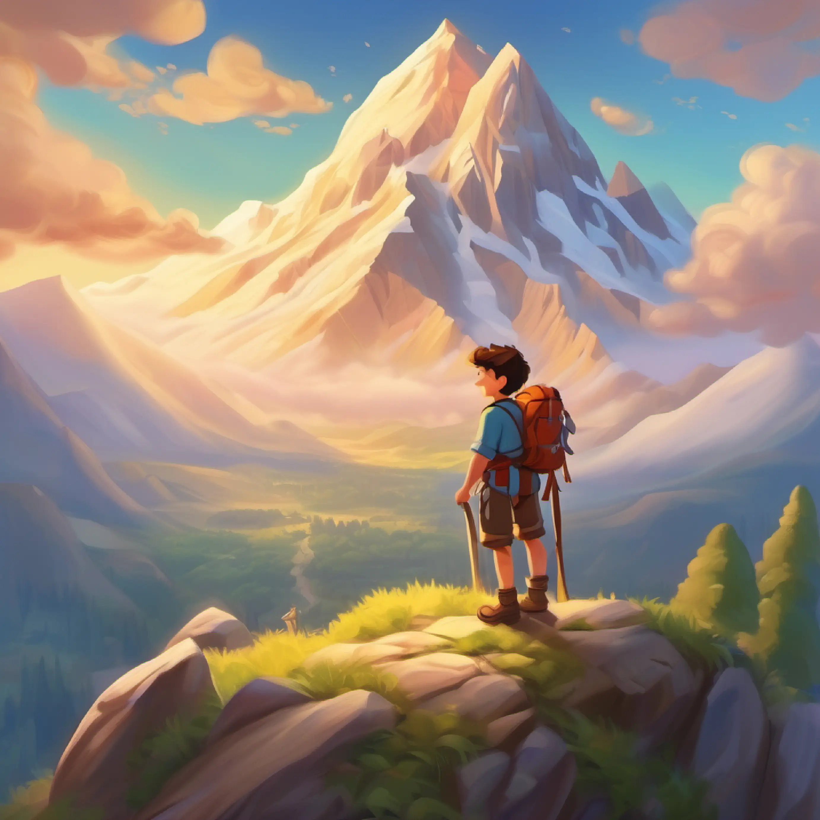 Bedtime Story | The Brave Climber and Peaktop Adventure