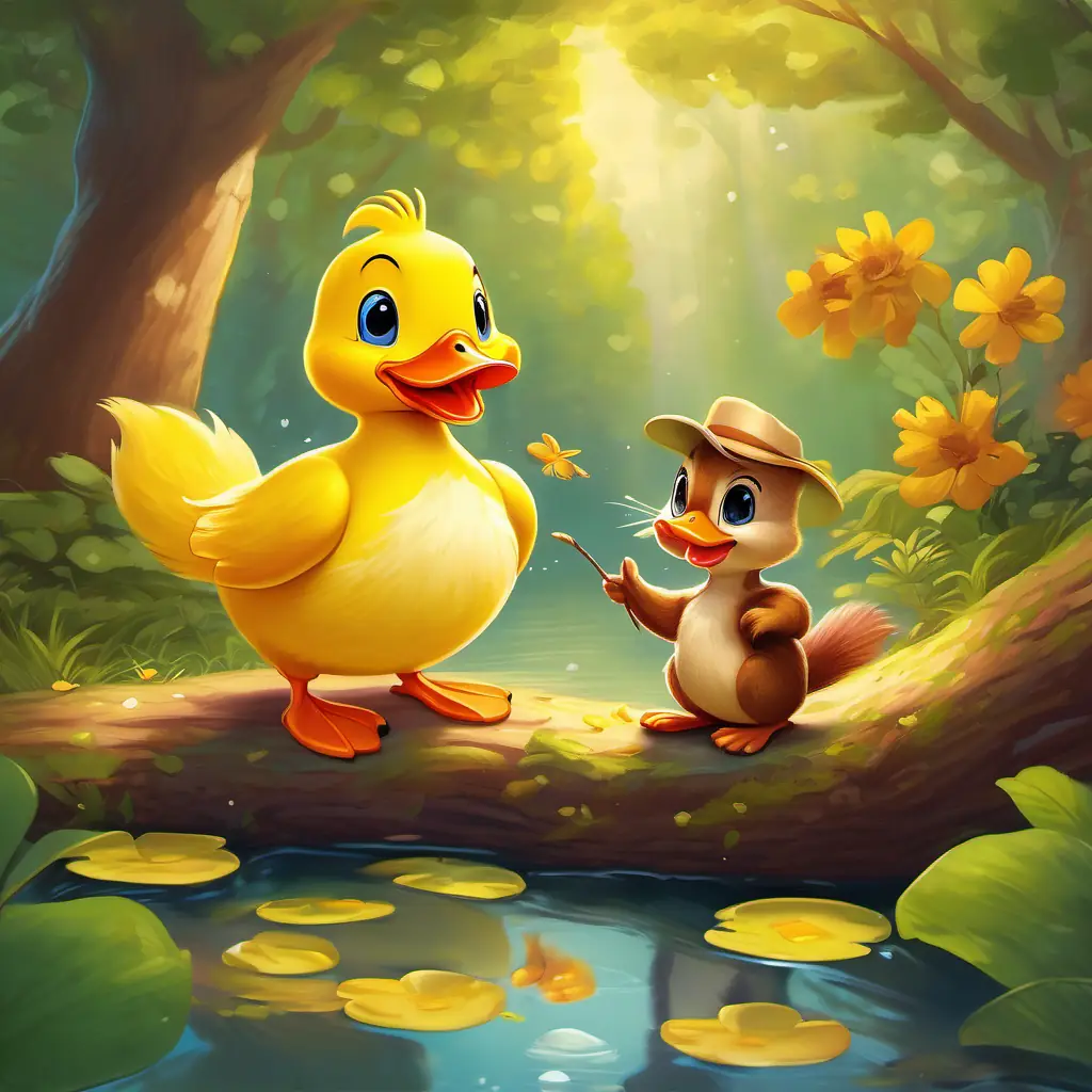 Bedtime Story | The Silly Adventures of Daffy Duck and Sammy Squirrel