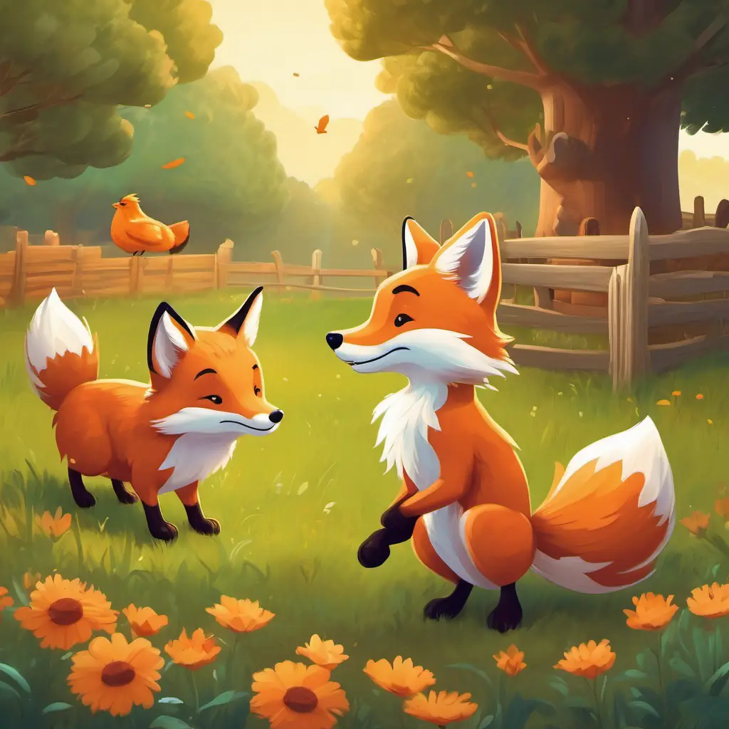 Bedtime Story | The Fox and the Hen