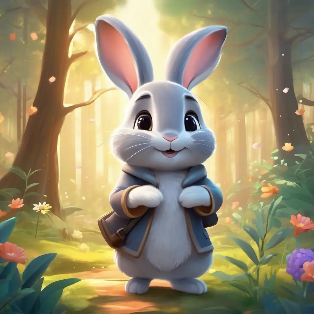 Bedtime Story | Benny the Rabbit Learns Hard Work