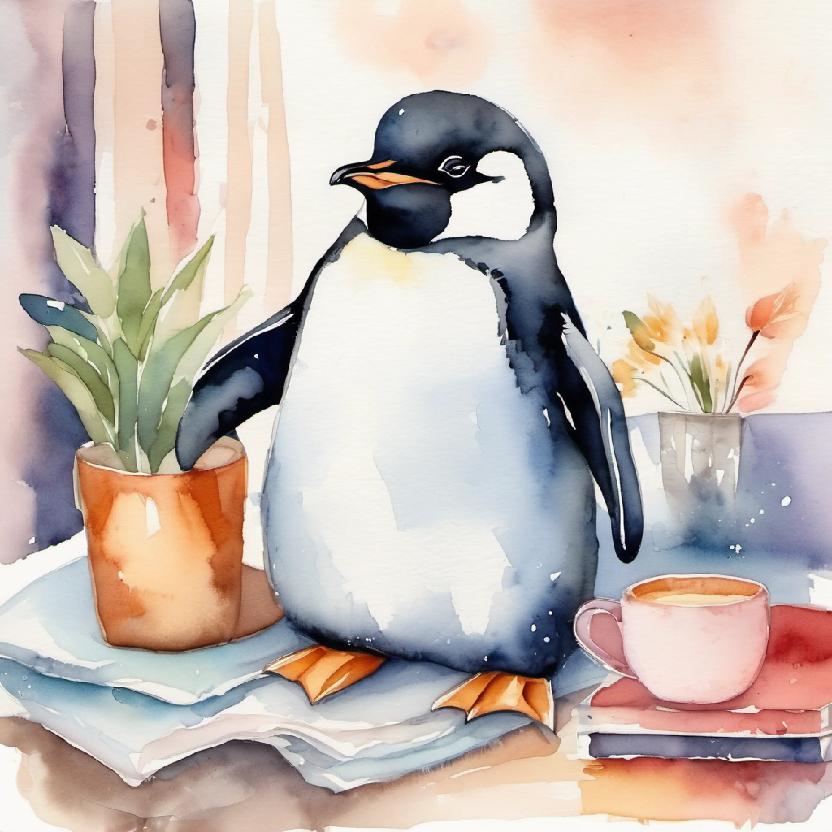 Pengu and the Pillow-Friends' Night Voyage