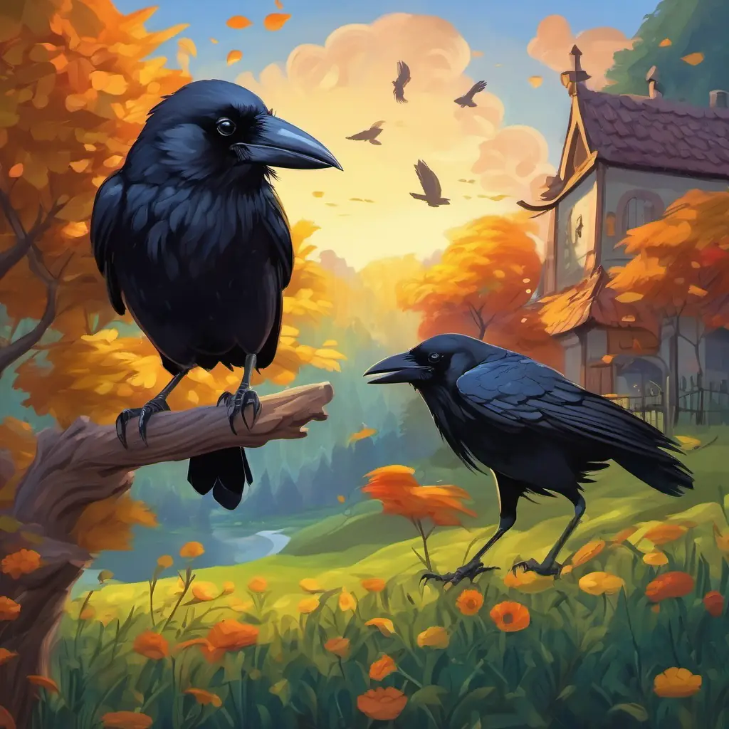 Bedtime Story | The Clever Crow and the Thirsty Valley