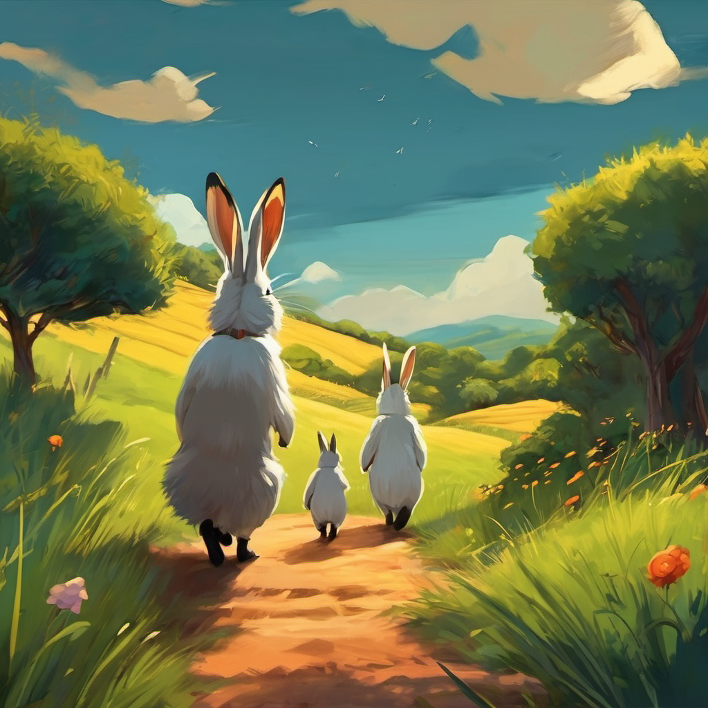 Bedtime Story | Three Little Rabbits Adventure