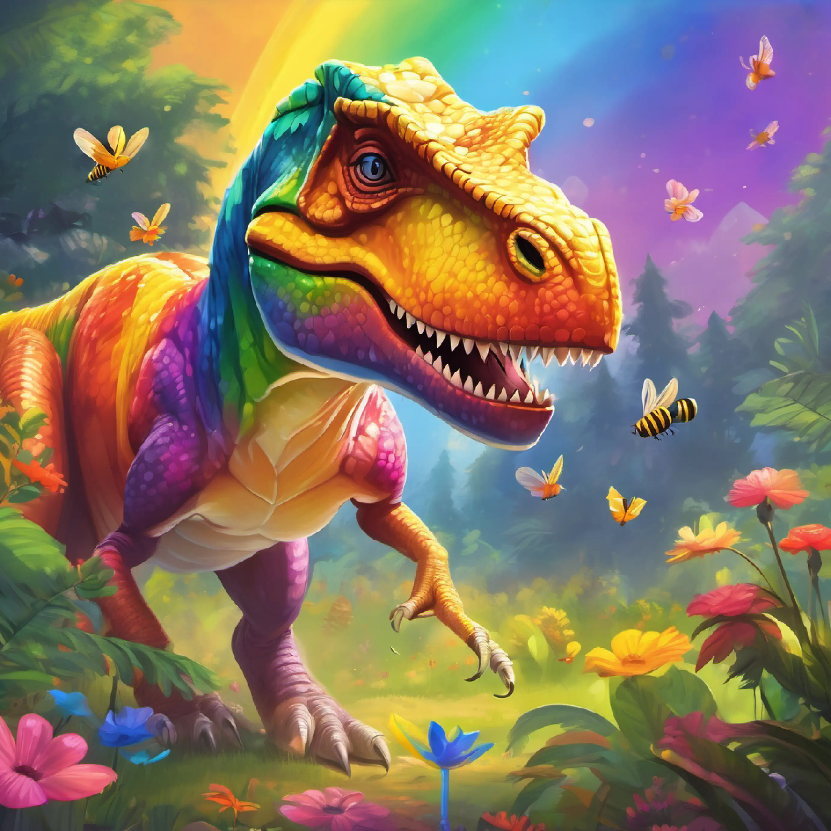 Bedtime Story | Dodo the Rainbow T-Rex's Valentine's Day