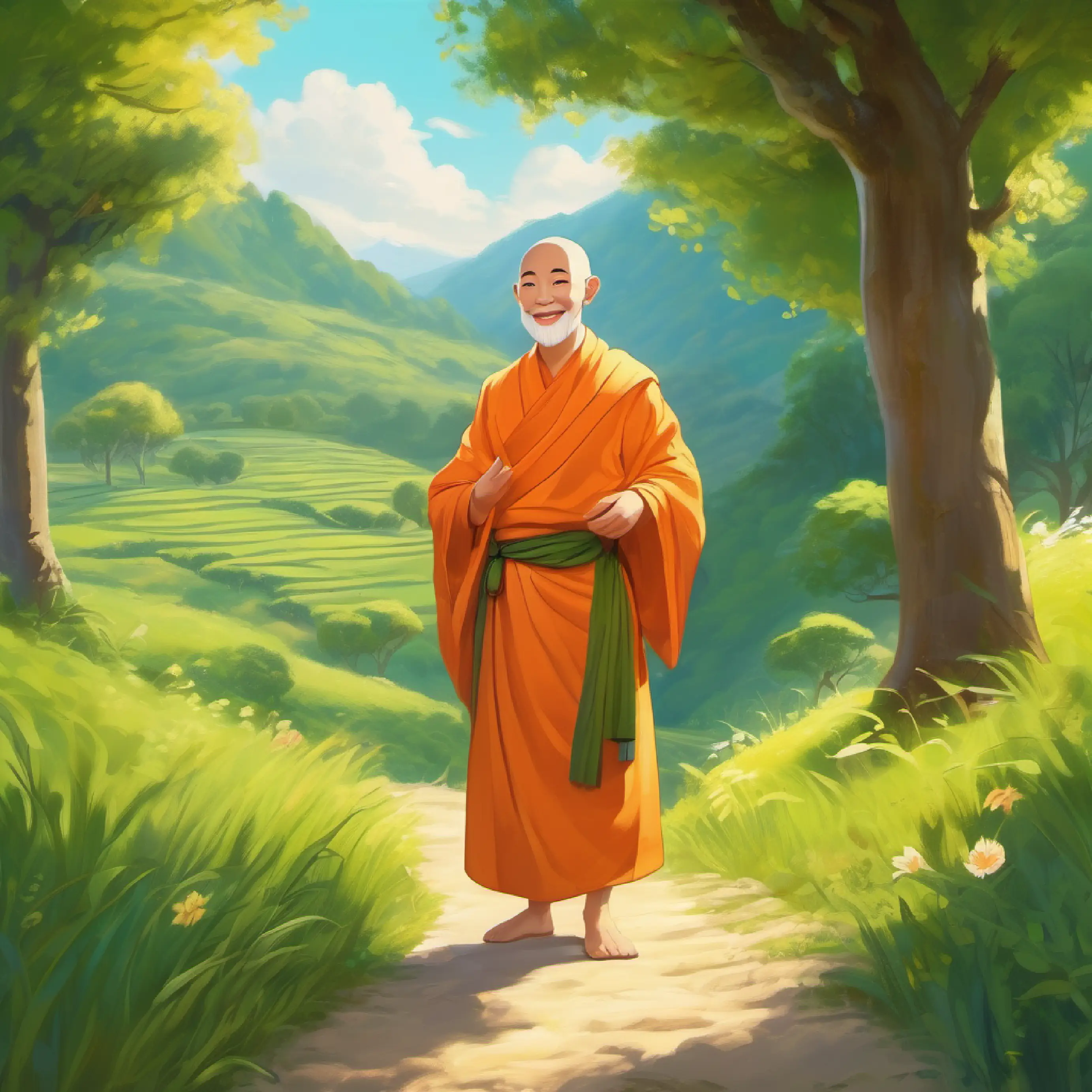 Bedtime Story | The Wise Monk's Journey