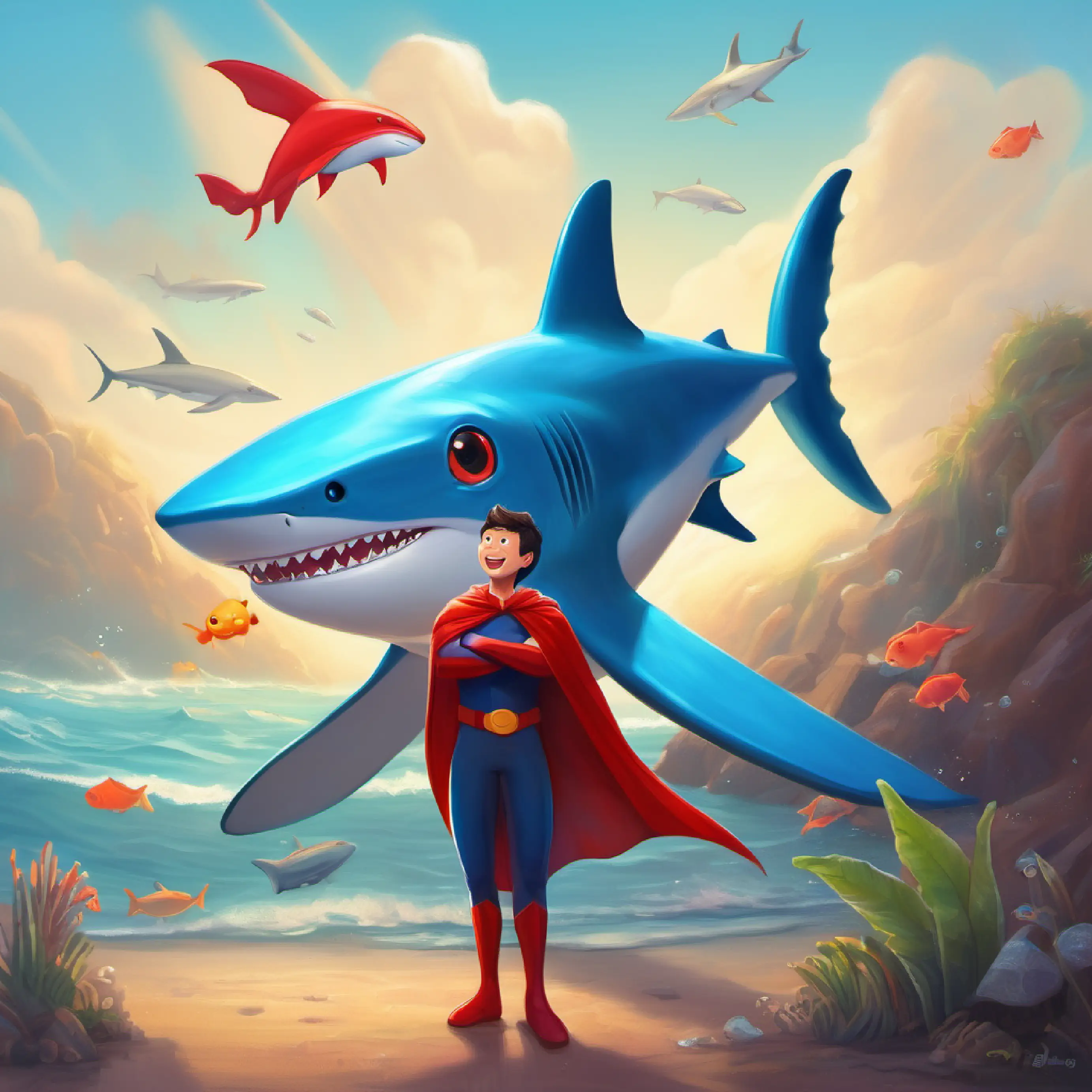 Bedtime Story | Sharky the Toothbrushing Shark Superhero