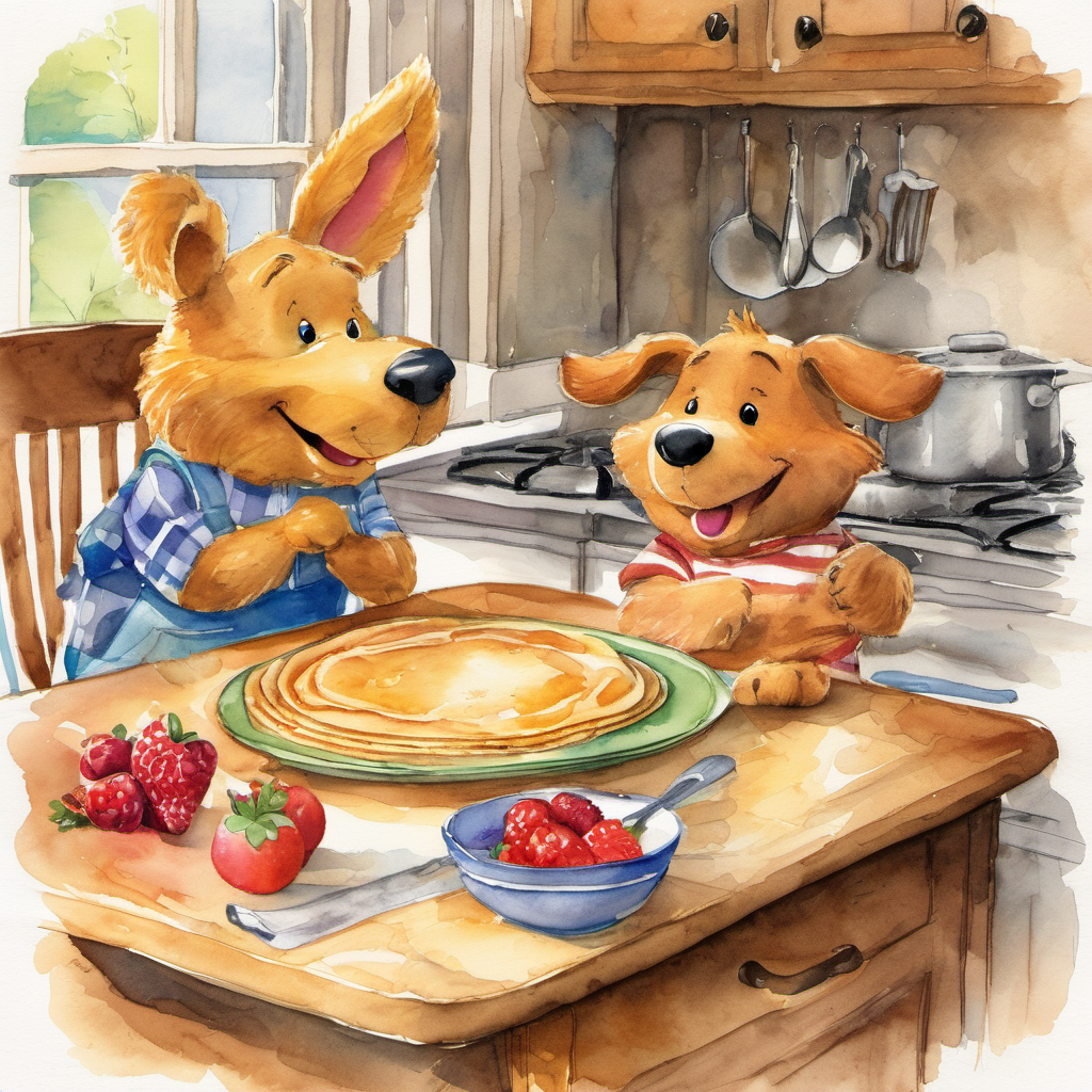 Bedtime Story | Barney and Benny: The Pancake Adventure