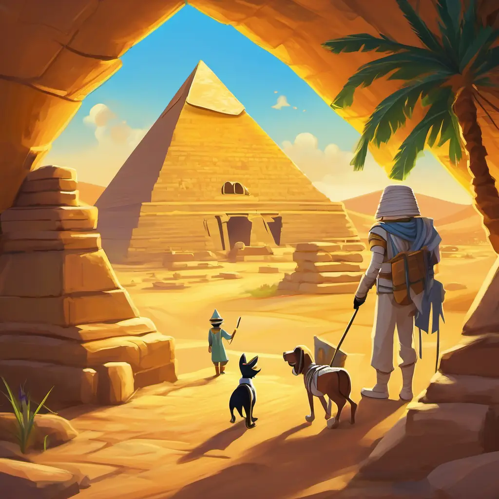 Bedtime Story | Daffy Duck and Sammy Squirrel's Pyramids Adventure