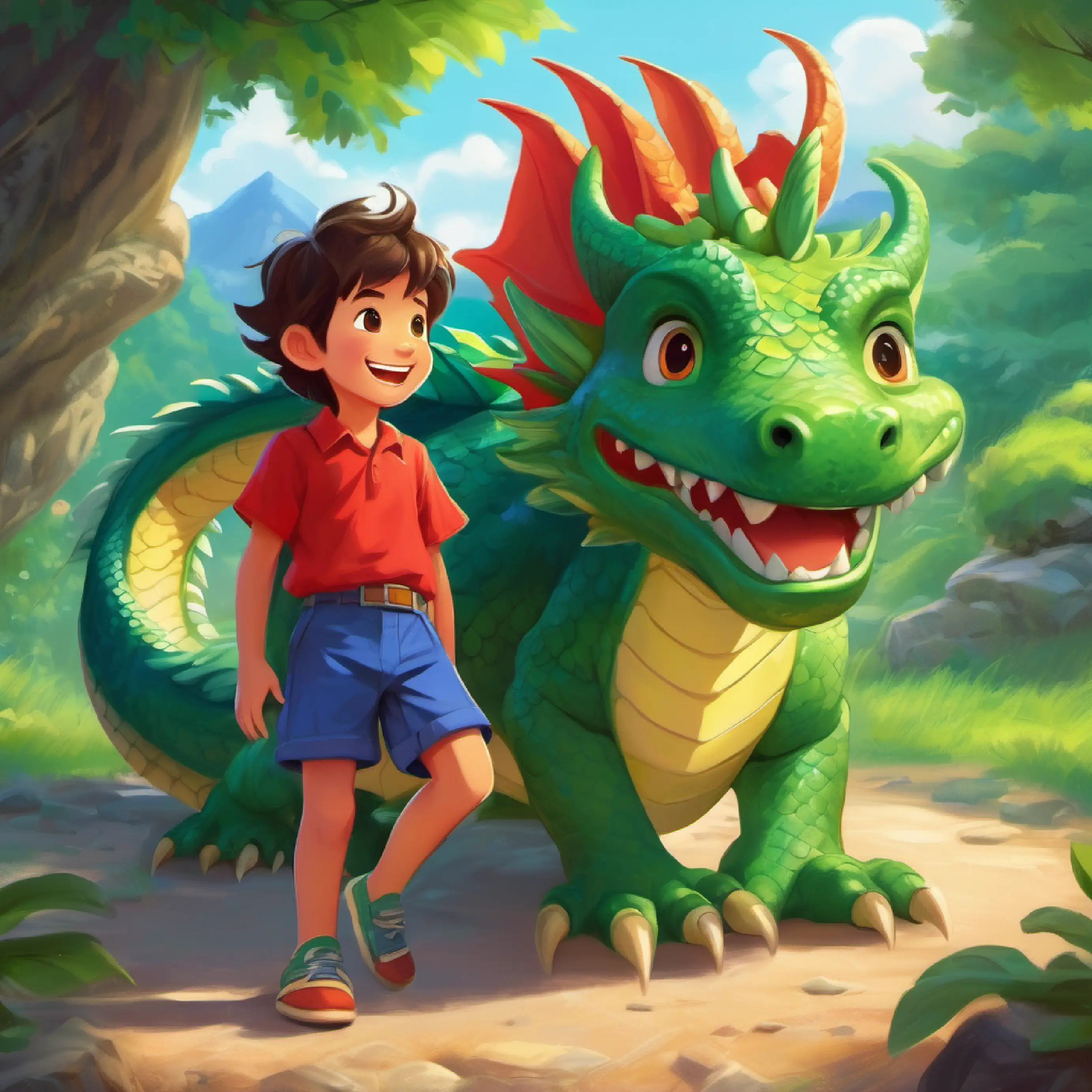 Bedtime Story | Tim and the Playful Dragon