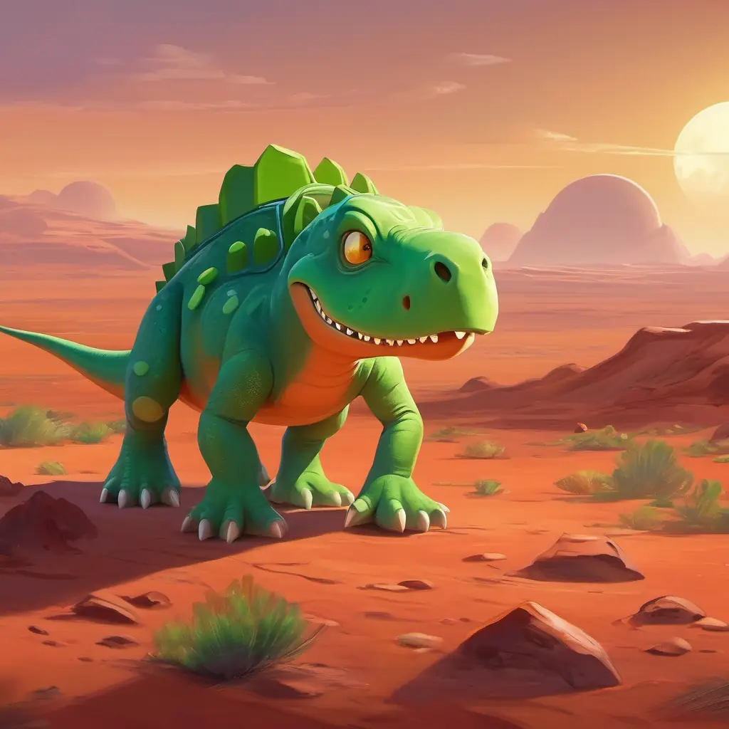Bedtime Story | Dino's Adventure to Mars