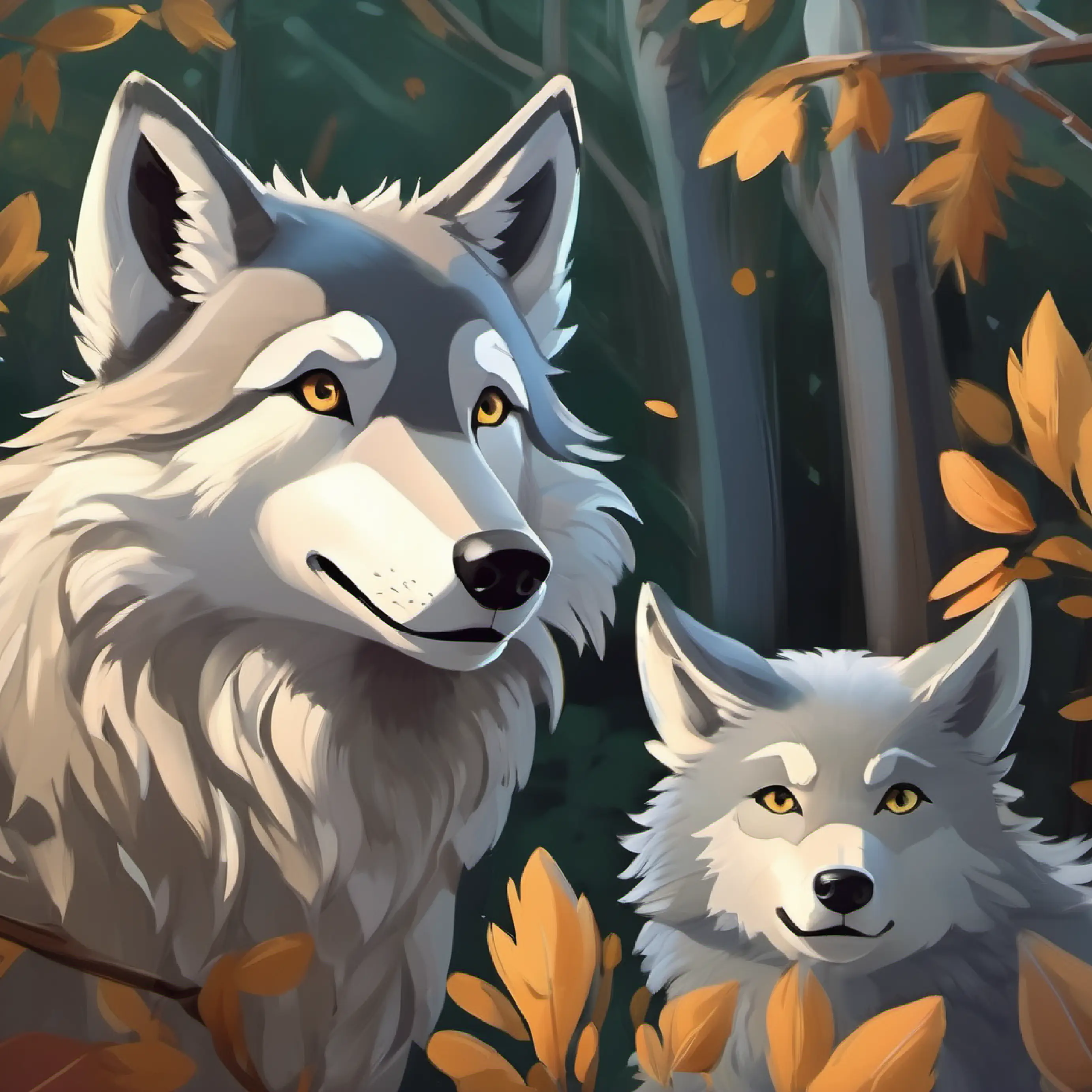 Bedtime Story | The Clever Wolf of Whispering Woods