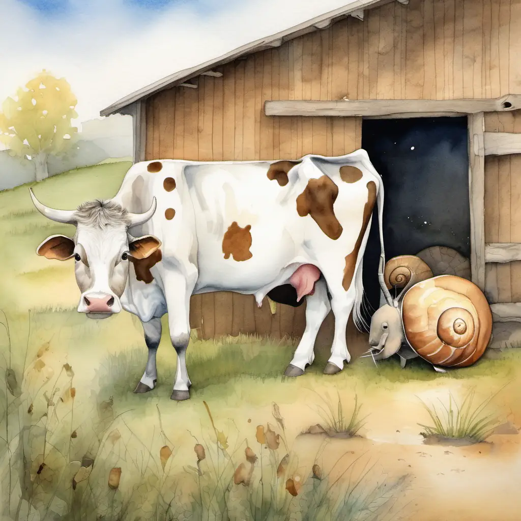 The Big Cow and the Small Snail