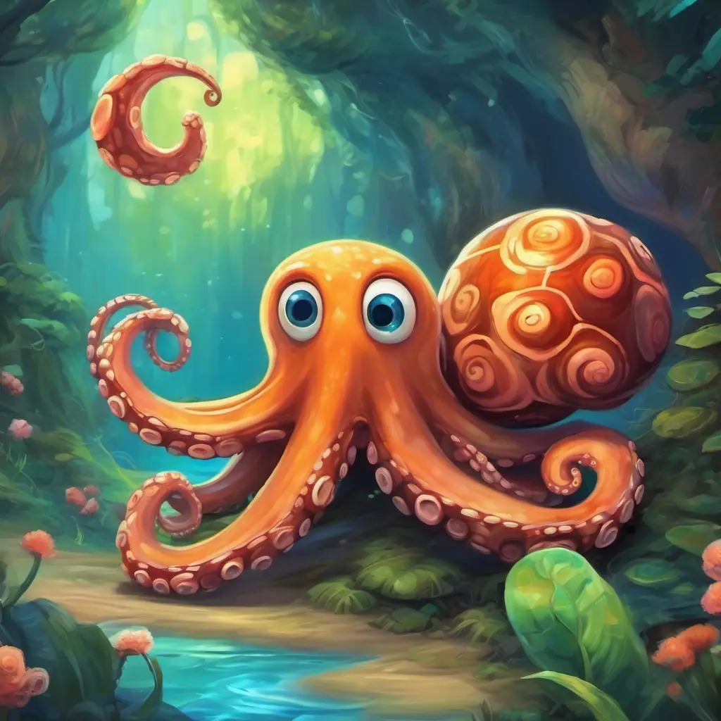 Octopus Explores the Ocean