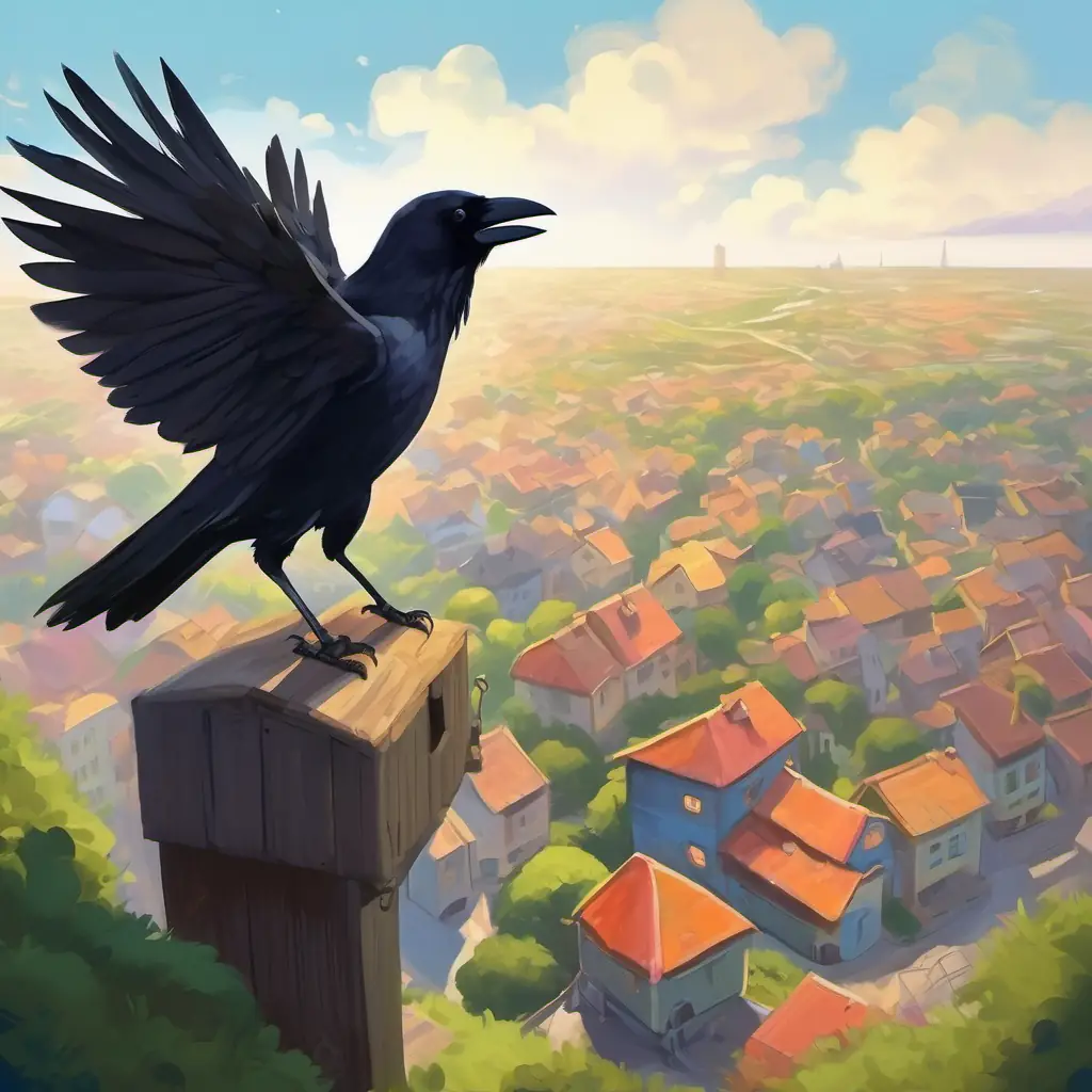 Bedtime Story | The Clever Crow and The Mighty Eagle