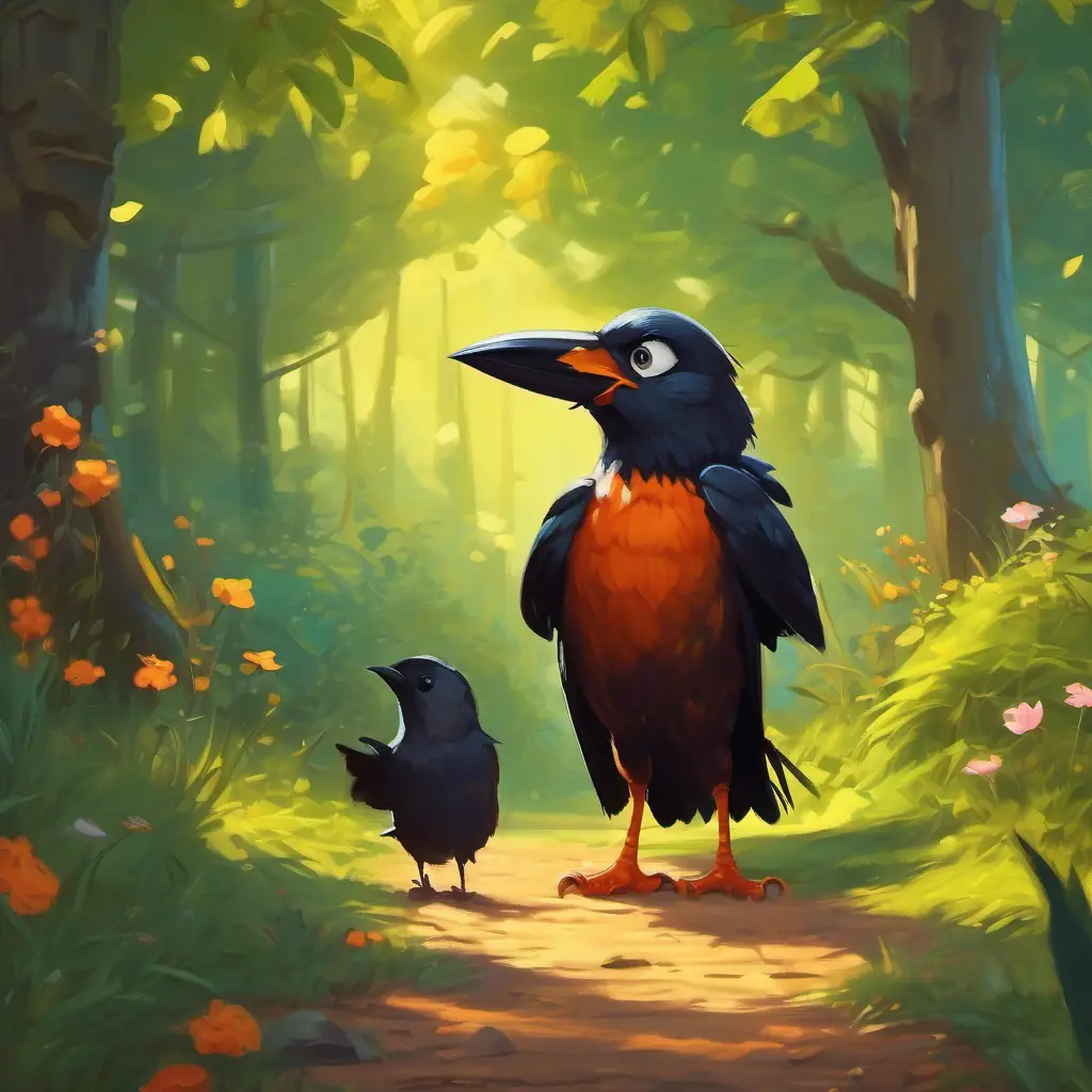 Bedtime Story | The Clever Crow and The Mighty Eagle