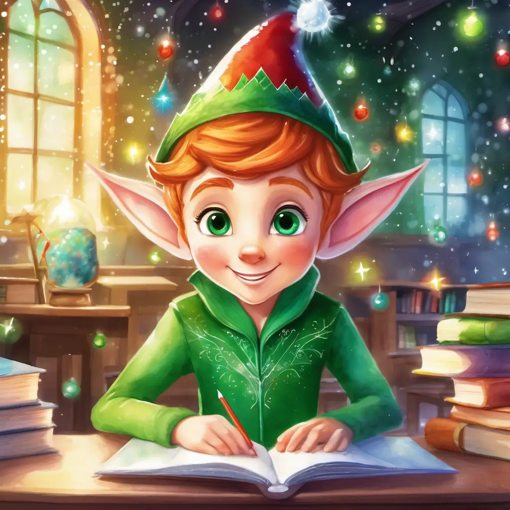 The Enchanting Adventure of Ellie the Elf