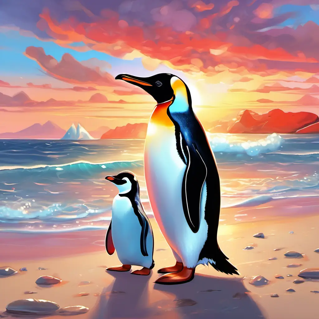 Perry the Penguin's Playful Day