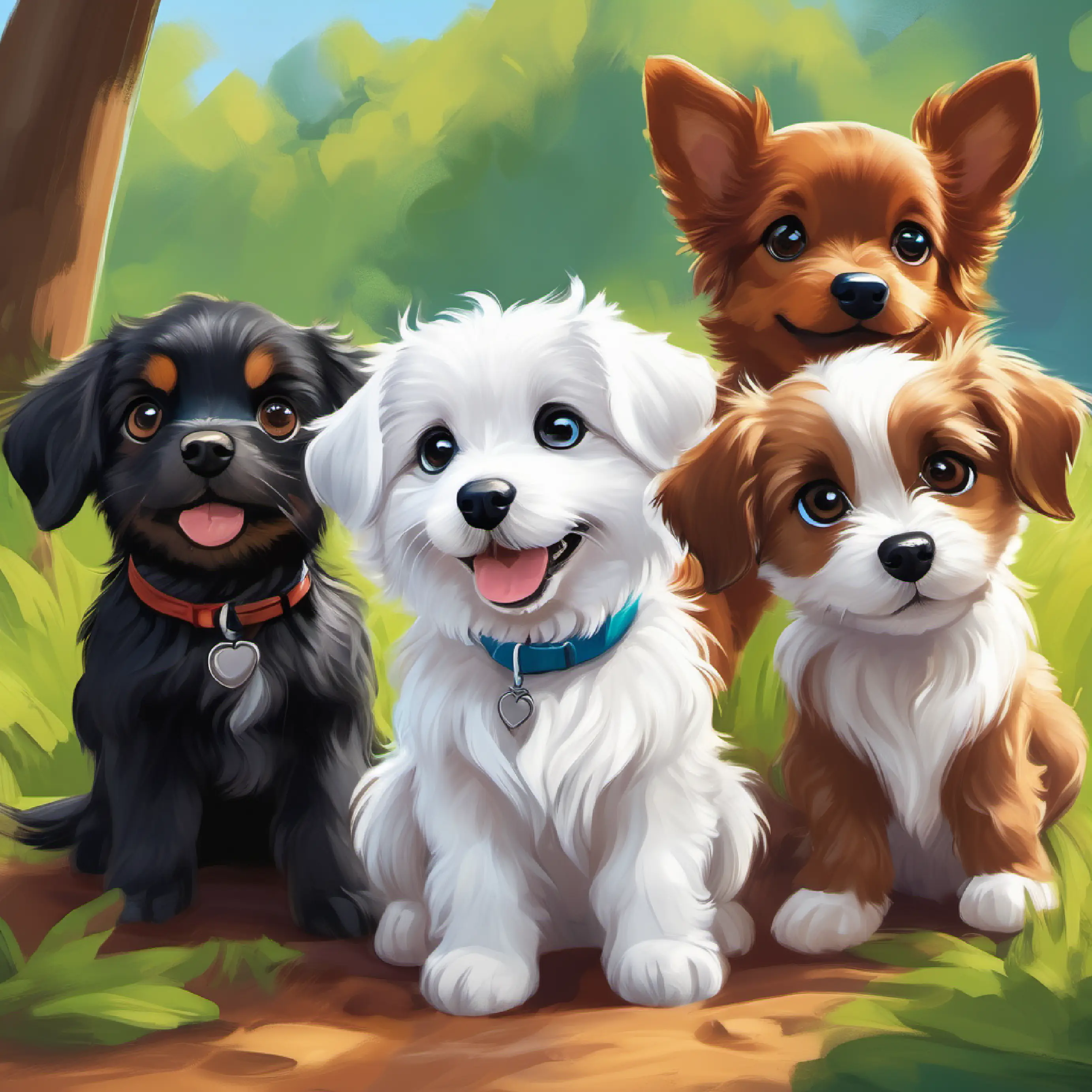 Bedtime Story | The Treasure Hunt of Three Little Dogs