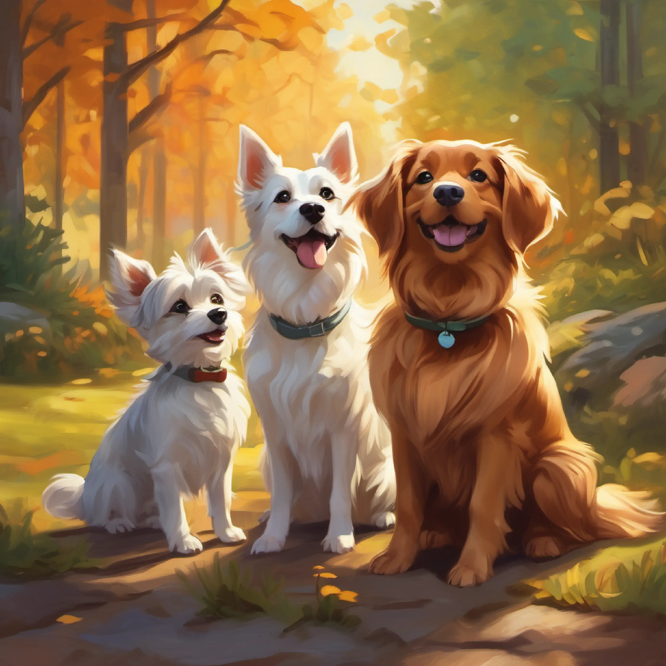 Bedtime Story | The Treasure Hunt of Three Little Dogs