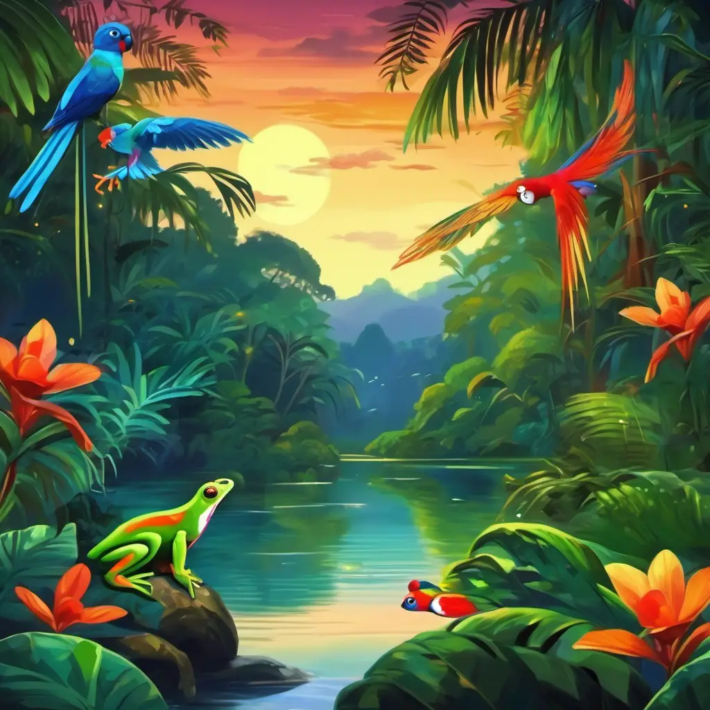 Bedtime Story | Goodnight Rainforest