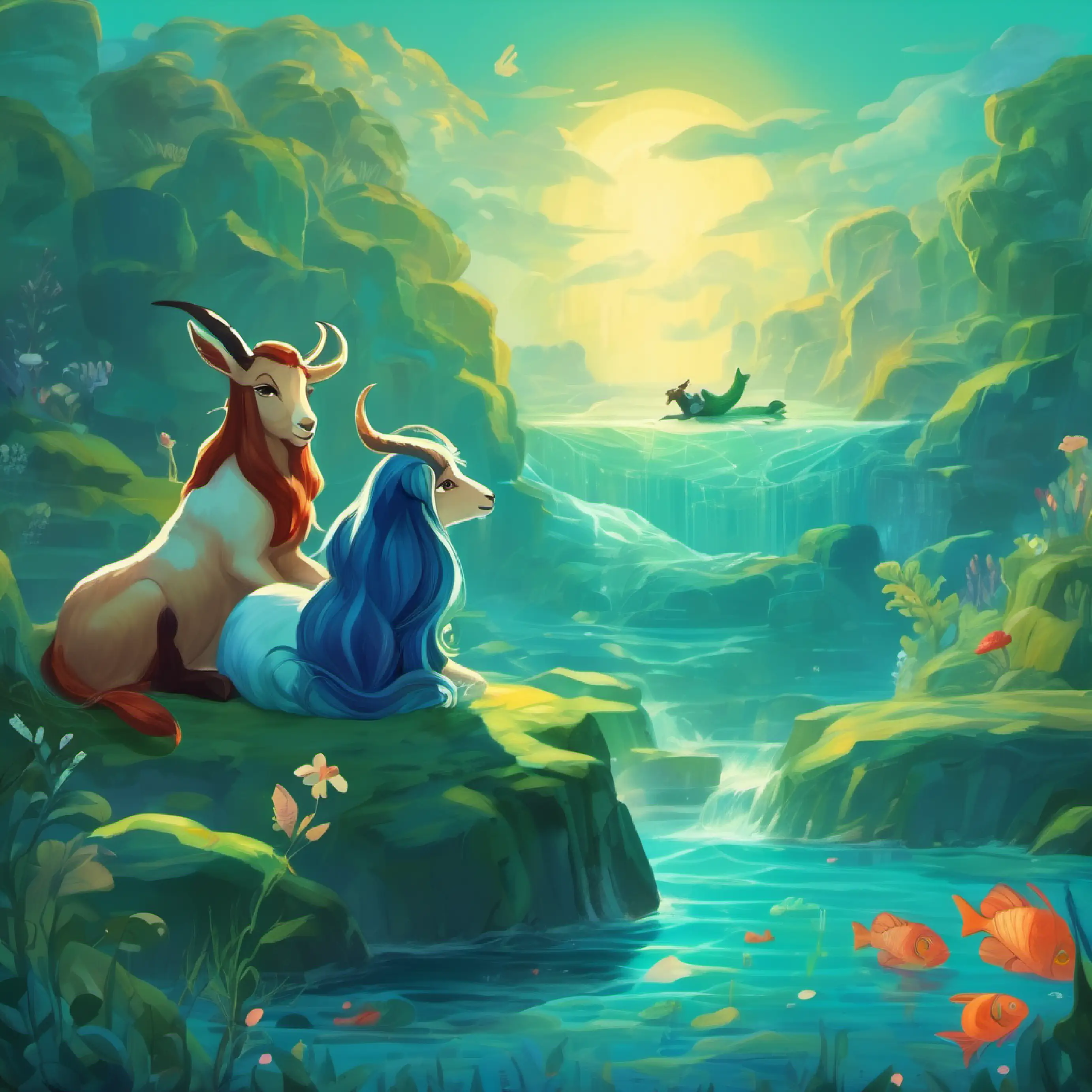 Bedtime Story | The Seven Little Goats and The Wounded Mermaid