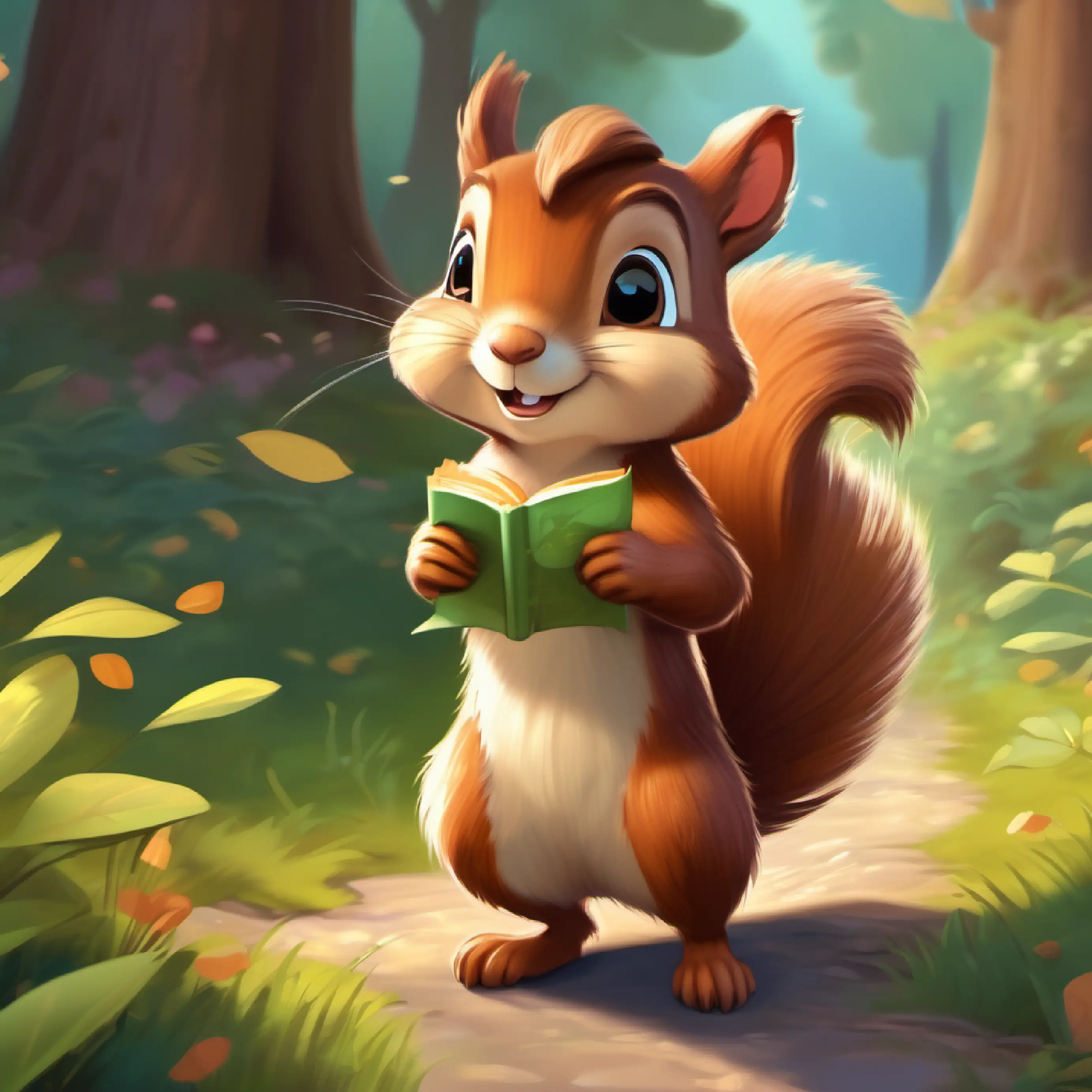 Bedtime Story | The Brave Little Squirrel and the Enchanted Treasure