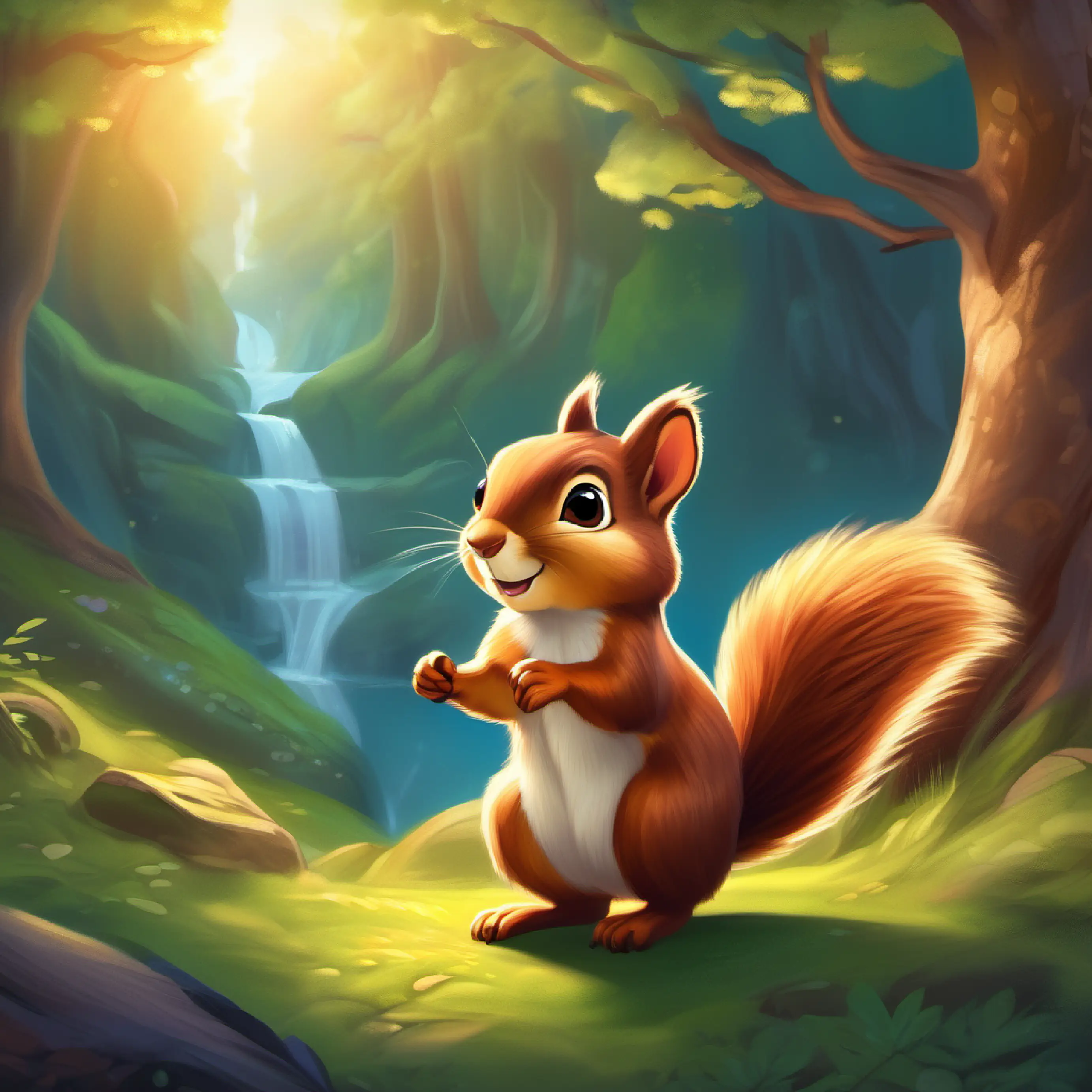 Bedtime Story | The Brave Little Squirrel and the Enchanted Treasure
