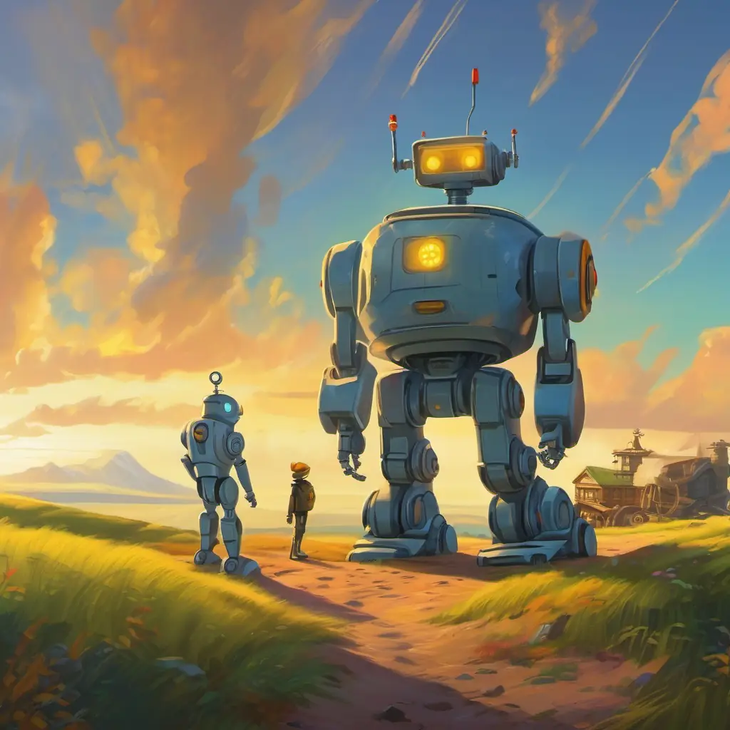 Bedtime Story | The Space Adventure of the Three Robots