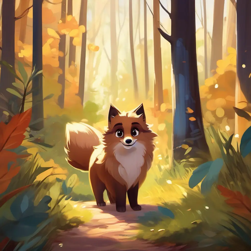 Coaty Capers in the Forest