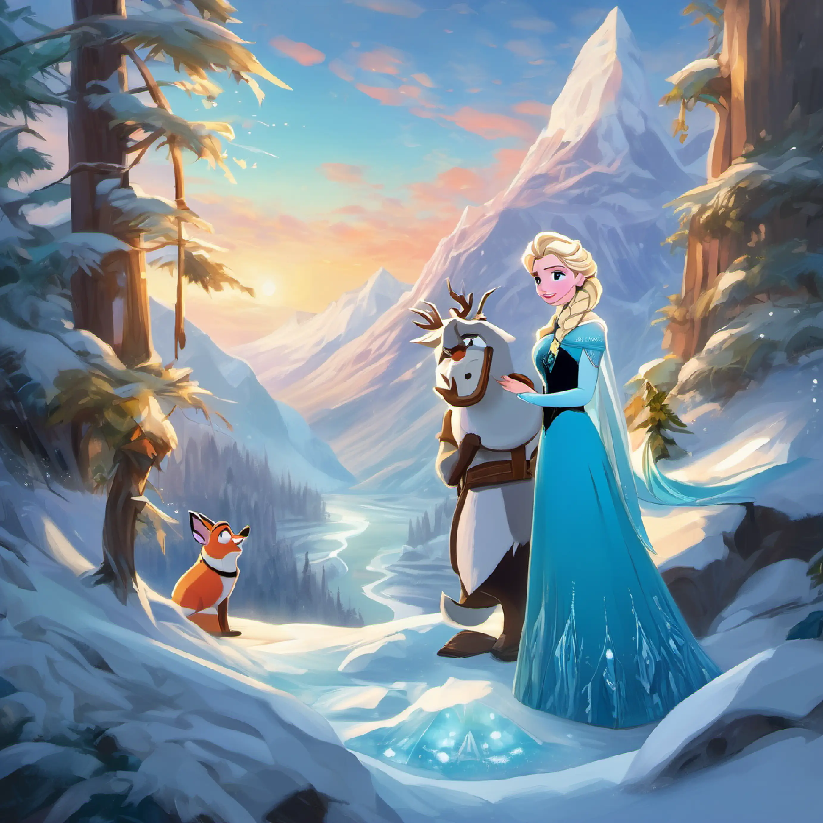 Frozen Magic: A Tale of Ice and Adventure