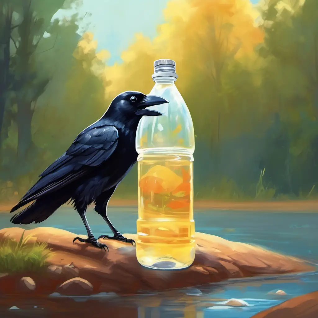 Bedtime Story | The Clever Crow and the Thirsty Journey