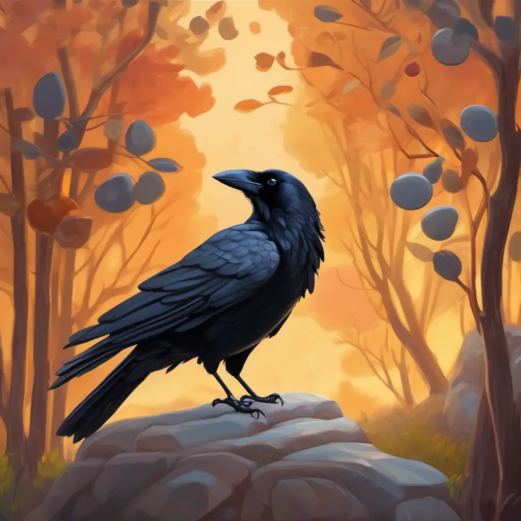 Bedtime Story | The Clever Crow and the Thirsty Journey