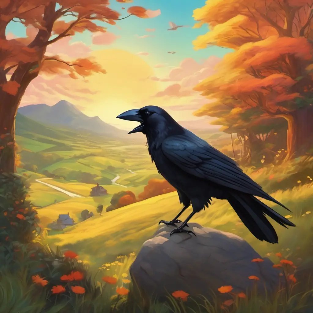 Bedtime Story | The Clever Crow and the Thirsty Journey