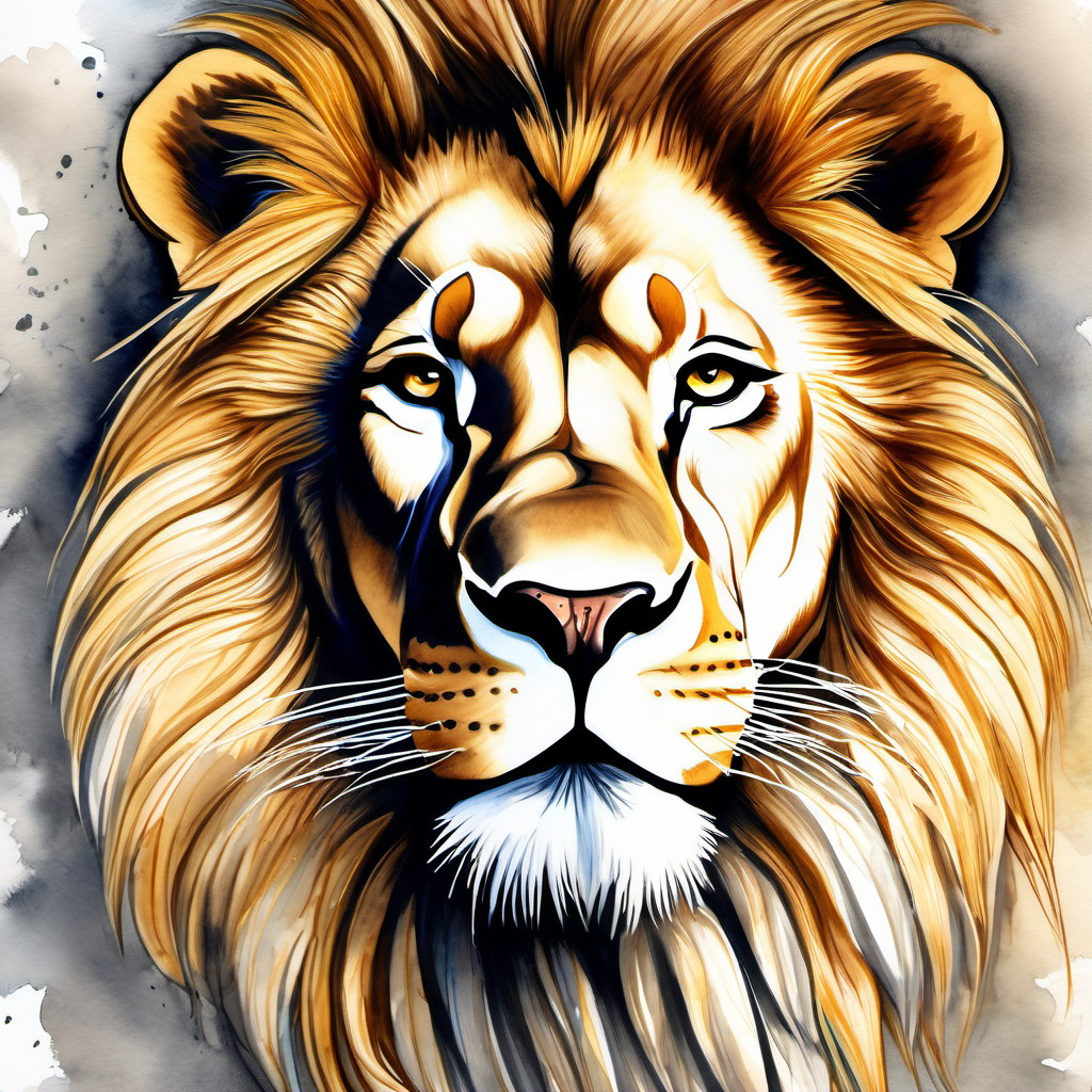 The Brave Lion and the Clever Mouse