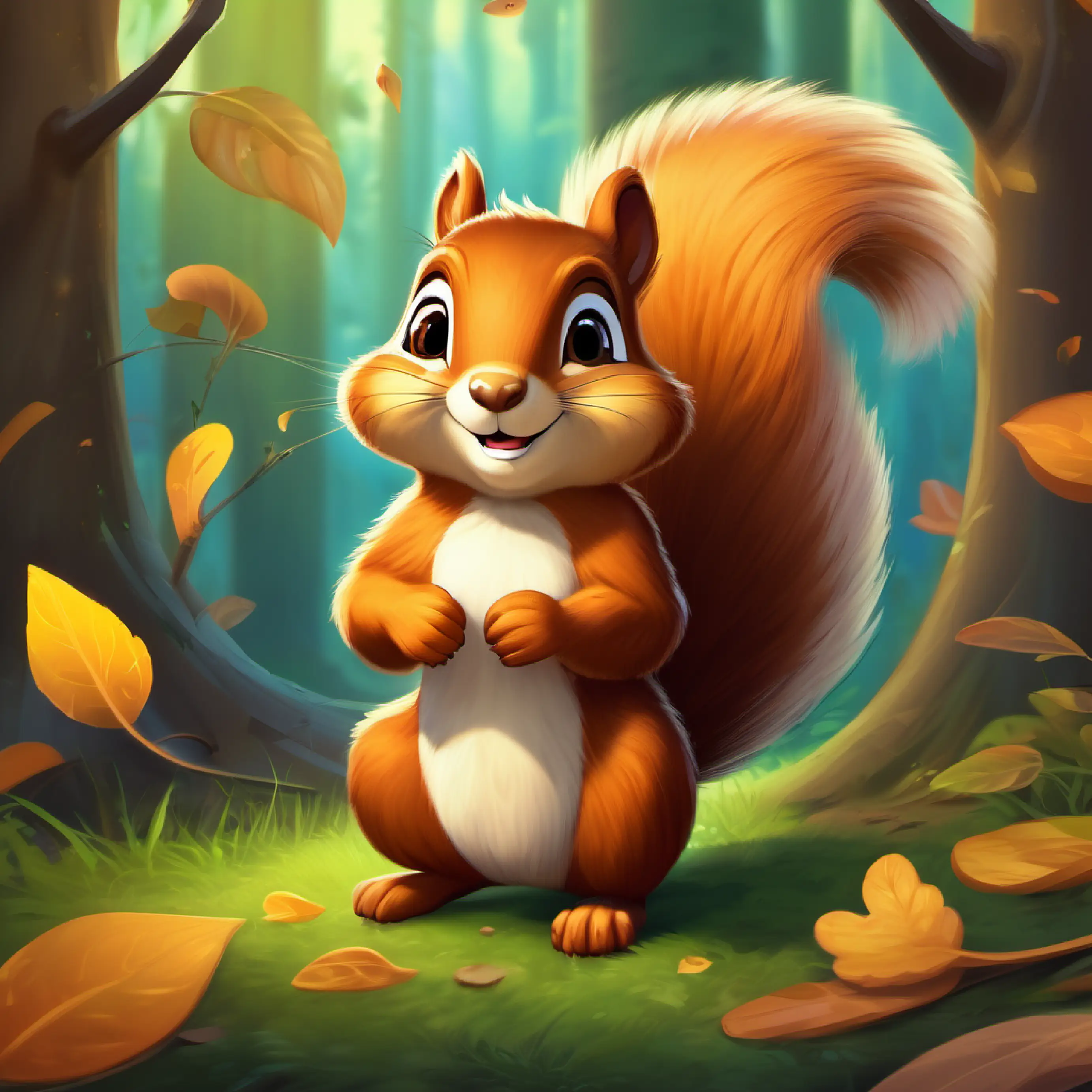 Bedtime Story | The Tale of the Wise Little Squirrel