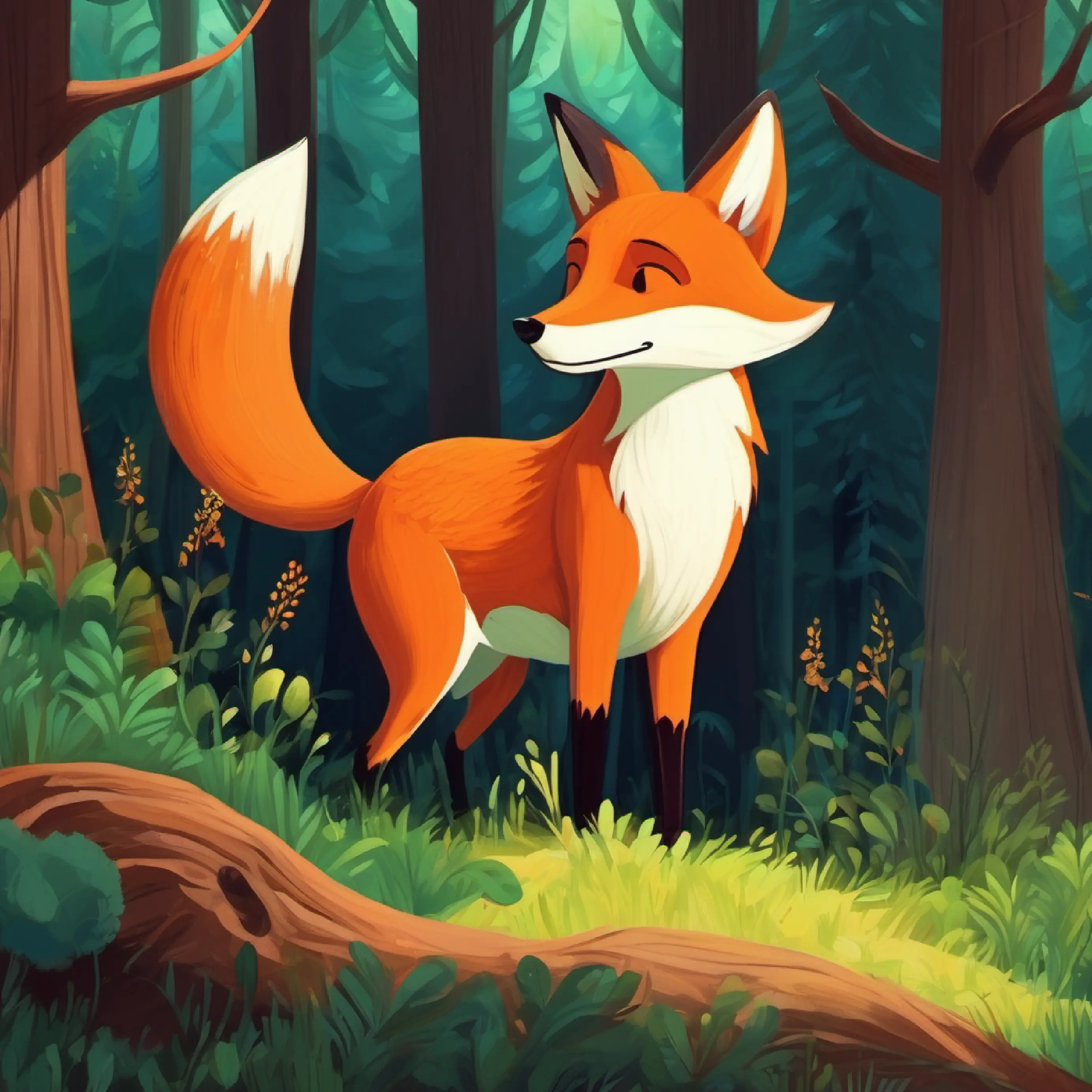 Bedtime Story | The Whispering Woods and the Chatterbox Fox