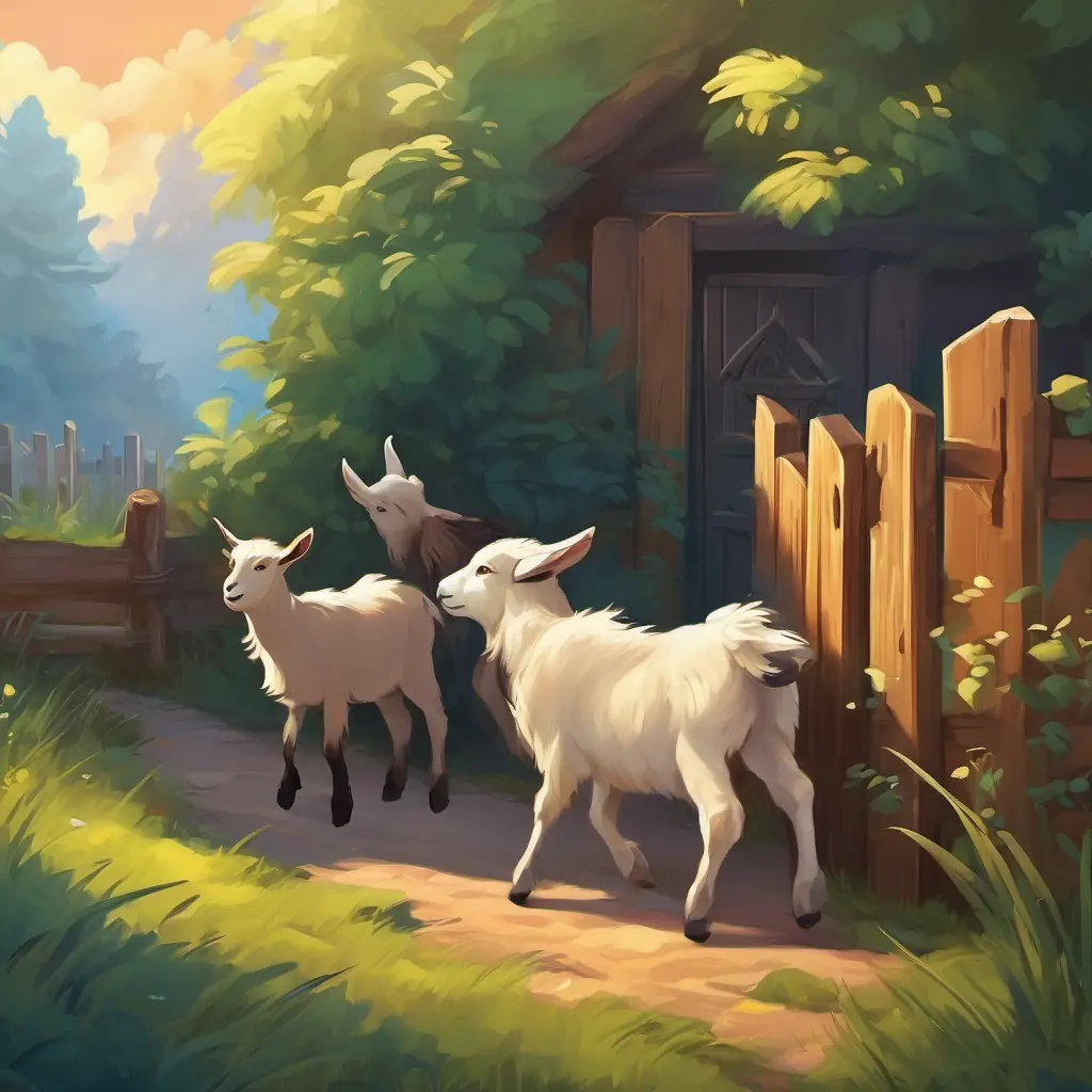 Bedtime Story | The Seven Little Goats and the Big Bad Wolf