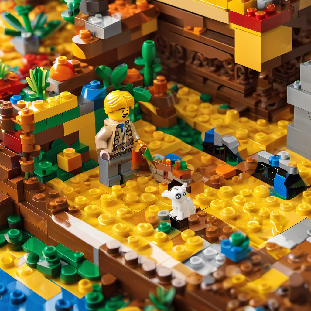 Tim's Adventure in the Land of Lego