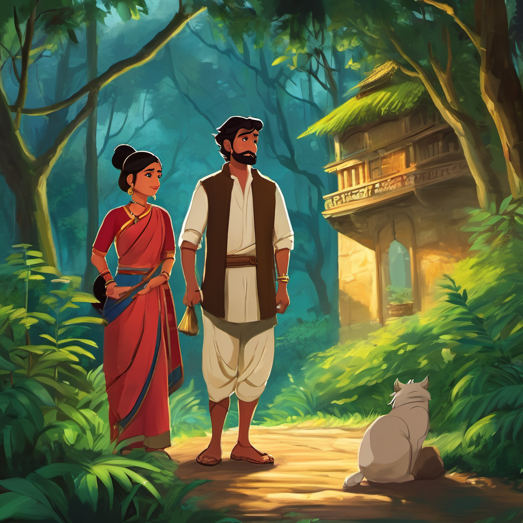 Bedtime Story | The Wise Rabbit and the Animals of Panchavati