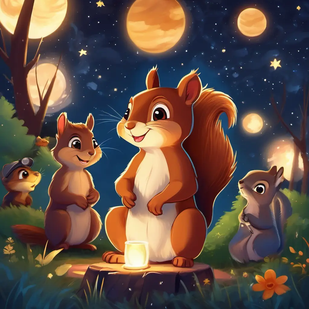 Bedtime Story | The Silly Squirrel and the Shiny Bell