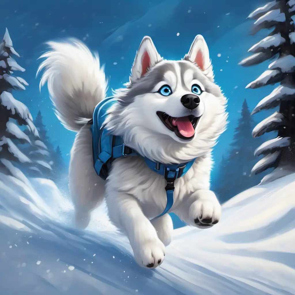 Bedtime Story | Hank the Husky's Snowy Adventure