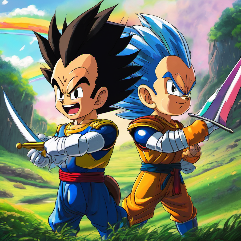 Bedtime Story | Vegeta and Raditz: Childhood Adventures in Vegetopia