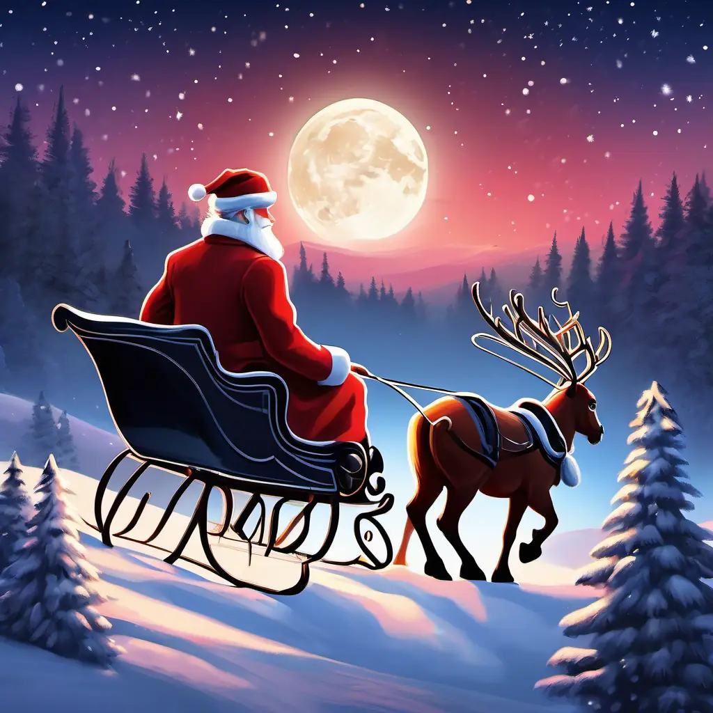 Bedtime Story | Santa's Night Flight