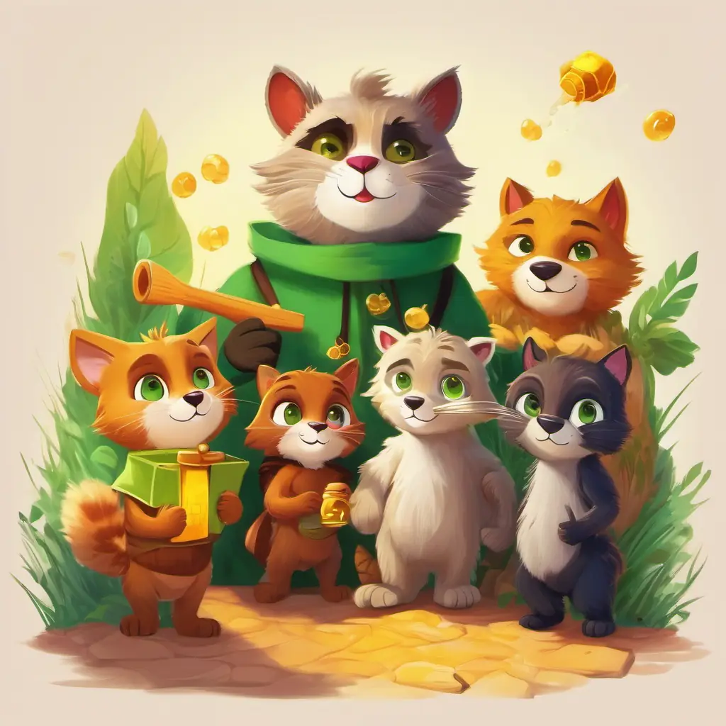 Bedtime Story | The Clever Cat's Forest Adventure